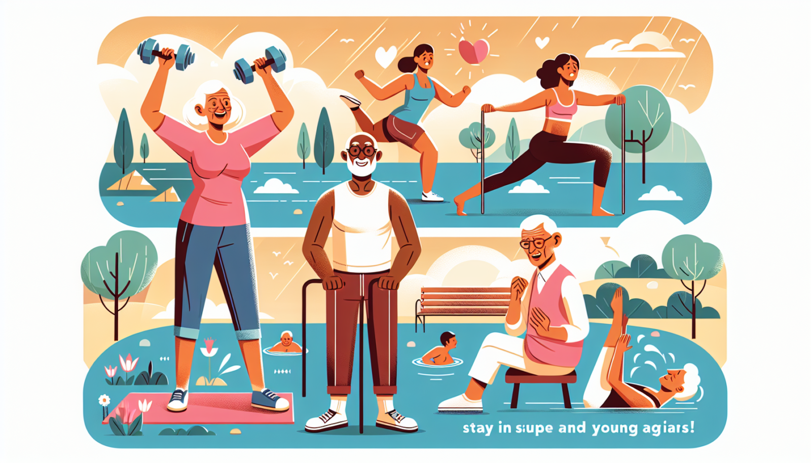 Comment le sport aide-t-il à maintenir la forme des personnes âgées